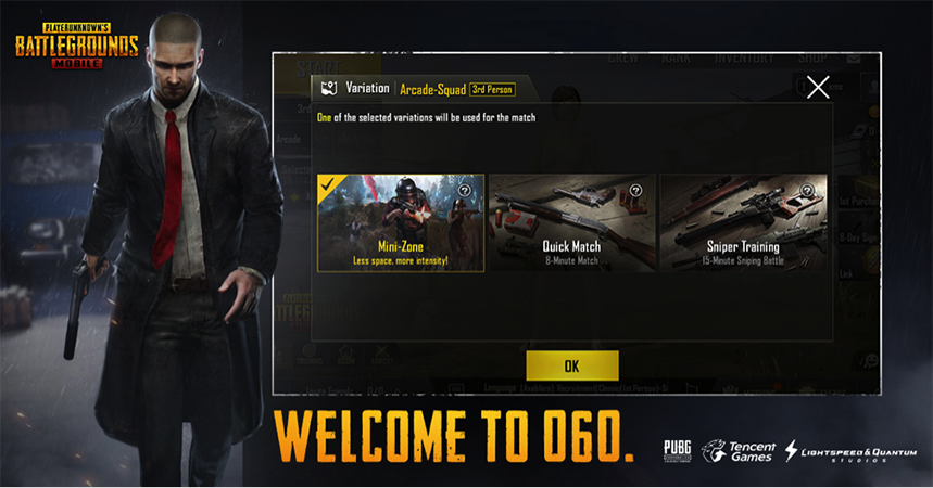 PUBG Mobile – Primeira Pessoa e Arcade Mini-Zone ⋆ Nós Nerds