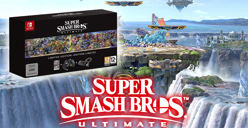 Super Smash Bros Ultimate Limited Edition ⋆ Nós Nerds