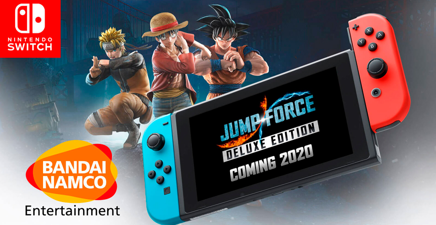Jump Force Deluxe Edition para Nintendo Switch ⋆ Nós Nerds