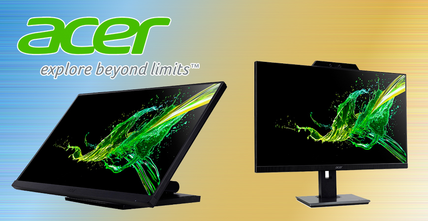 Acer – Novos Monitores com Webcam e Touchscreen ⋆ Nós Nerds