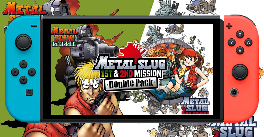 Metal Slug 1st & 2nd Mission Double Pack no Switch ⋆ Nós Nerds