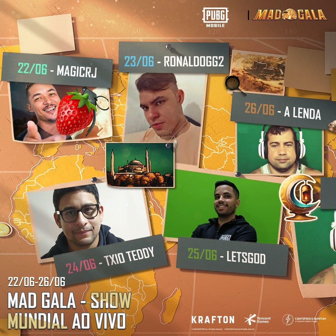 PUBG Mobile – Evento Temático Mad Gala ⋆ Nós Nerds