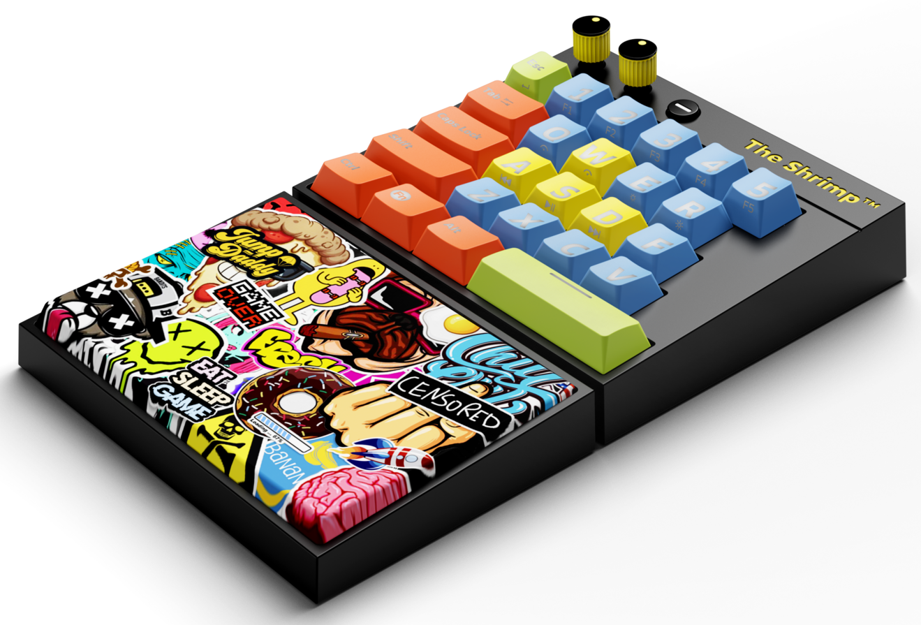 The Shrimp O Teclado Que Todo Gamer Precisa ⋆ Nós Nerds