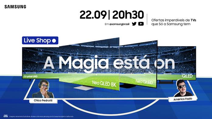 Samsung Live Shop “A Magia está on” Acontece Hoje ⋆ Nós Nerds