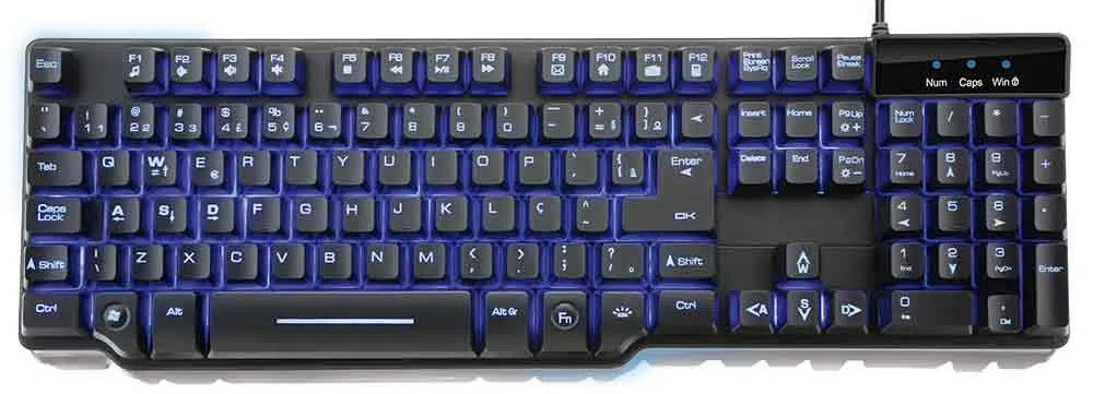 Warrior – Teclado Gamer Semi-Mecânico Razmig ⋆ Nós Nerds