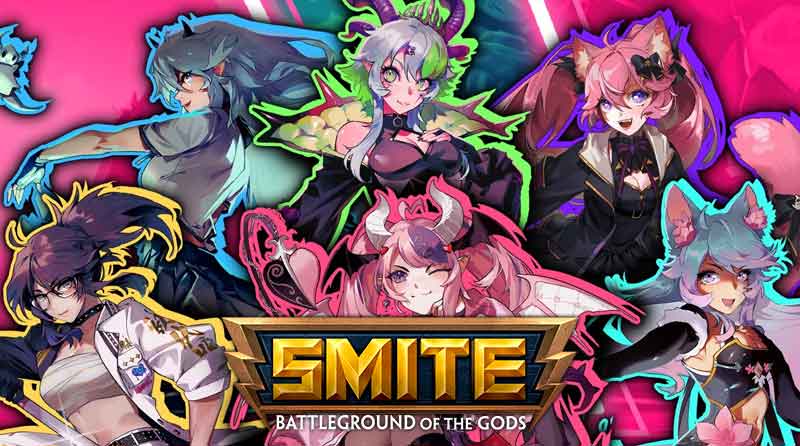 SMITE Novo Crossover com VShojo’s Anime VTubers ⋆ Nós Nerds